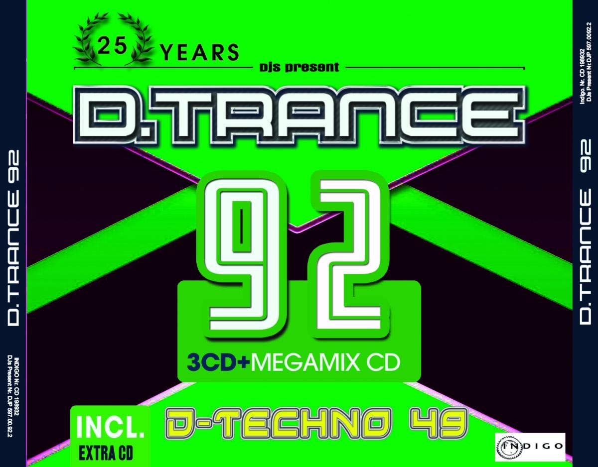 D.TRANCE 92 (2020) | CompactDisco